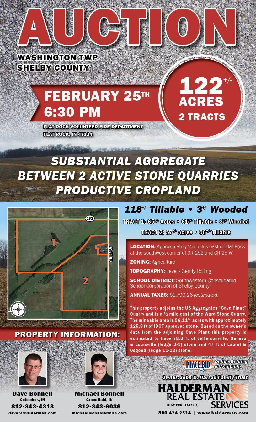 US 252 - CR 25 W, Flat Rock, IN 47234 | LandWatch