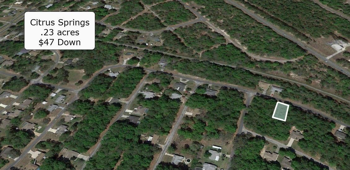 Citrus Springs, Citrus County, FL Recreational Property, Undeveloped ...