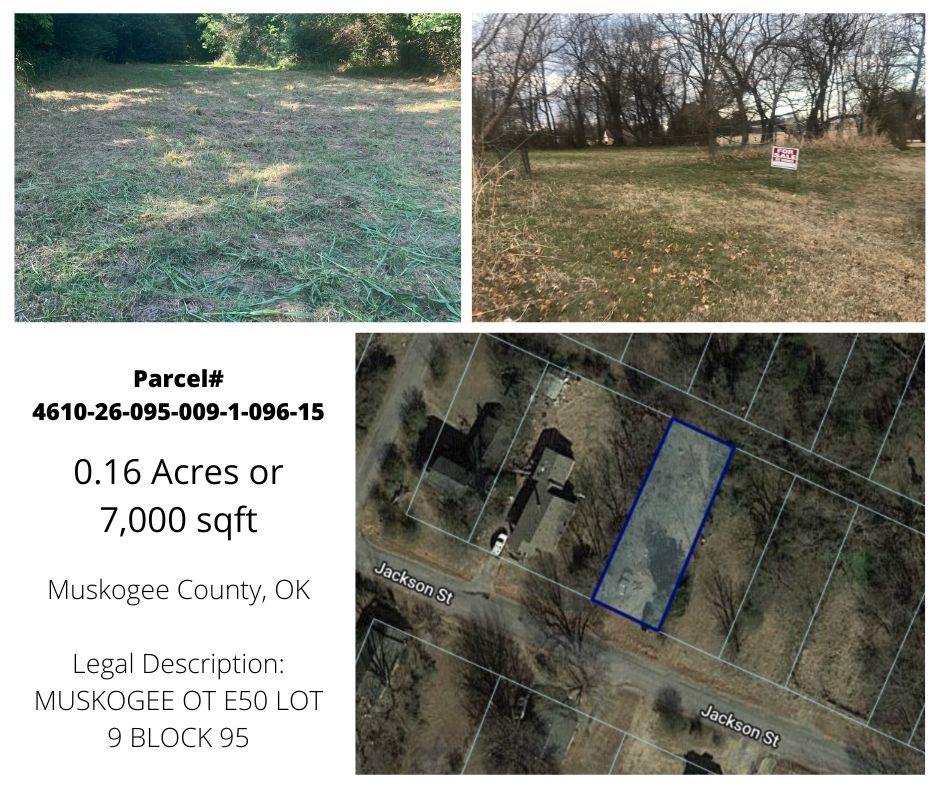0.16 acres in Muskogee, OK, 74401 | LandWatch
