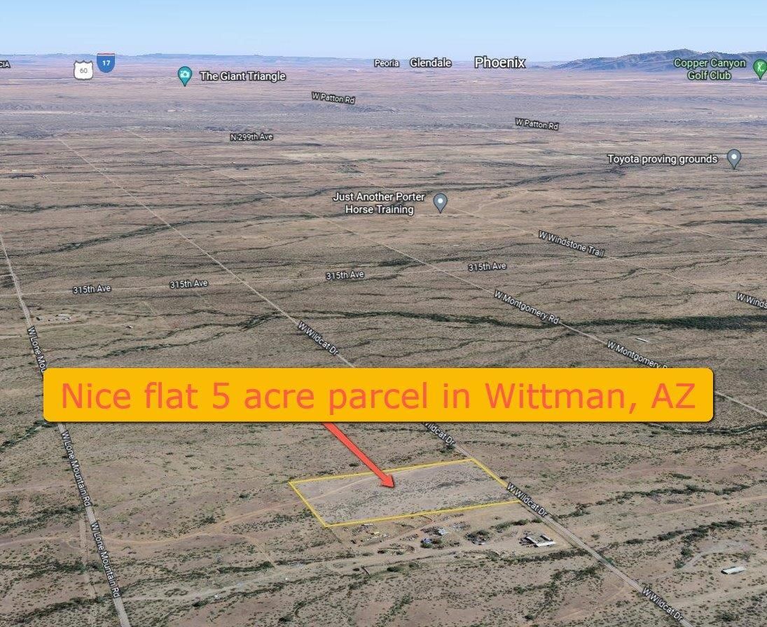 Wittmann, Maricopa County, AZ Recreational Property, Undeveloped Land ...