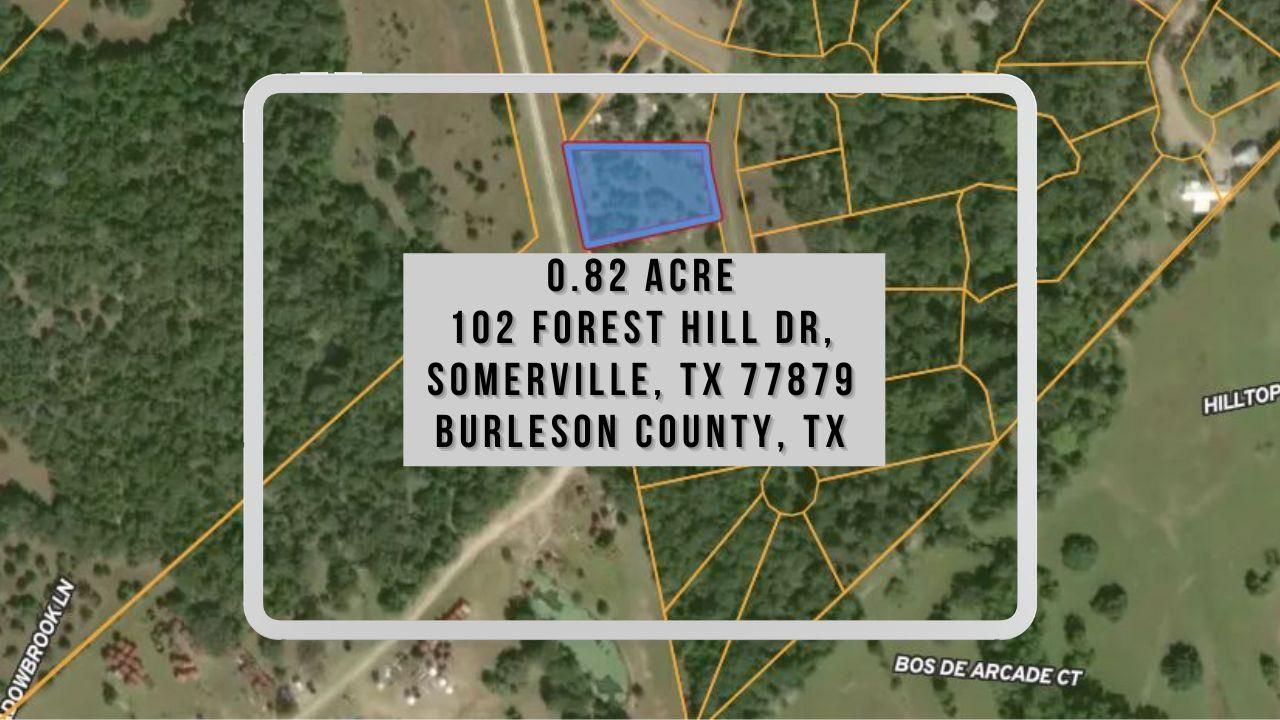 Somerville, Burleson County, TX Recreational Property, Undeveloped Land ...