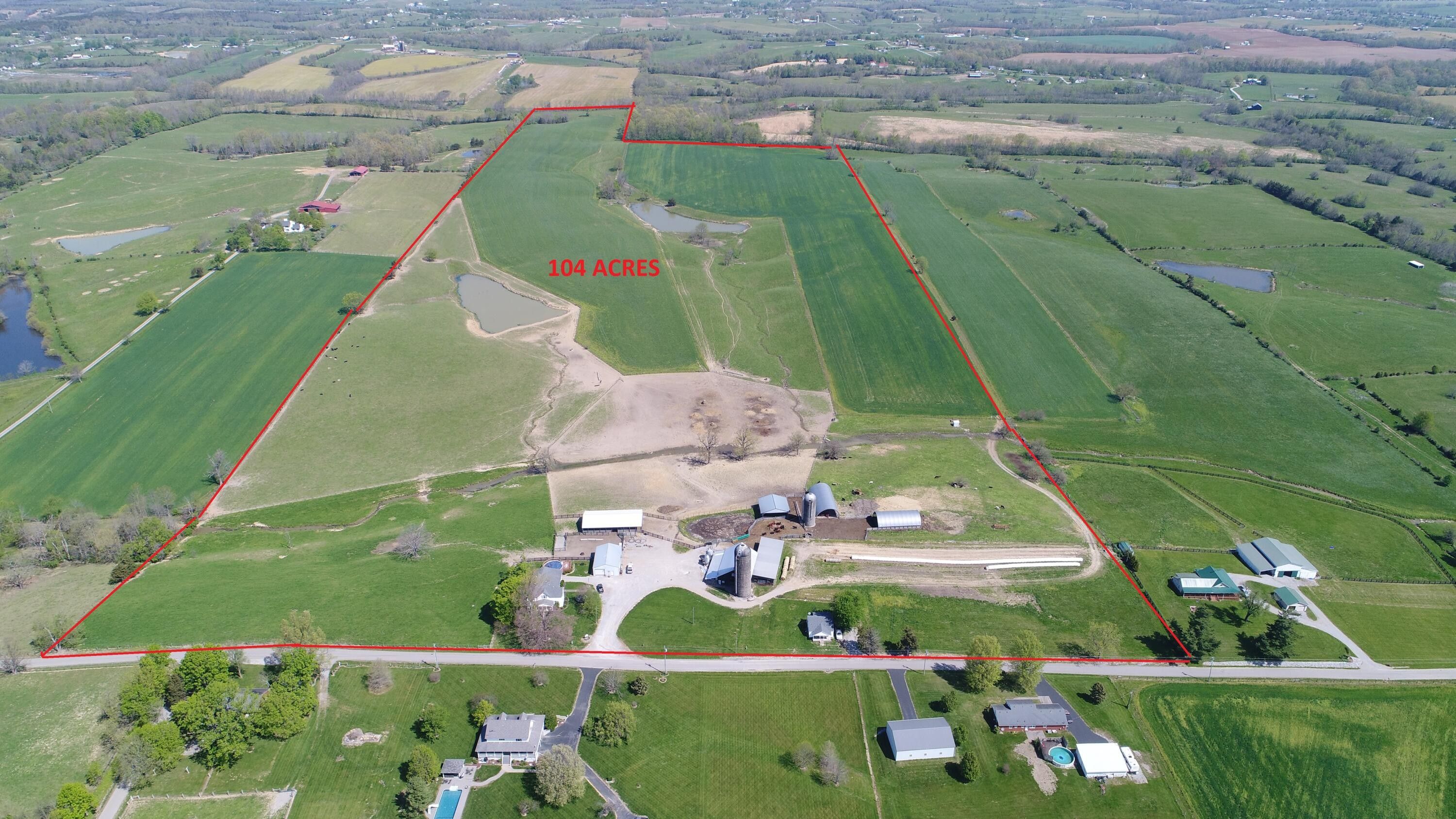 Harrodsburg Mercer County KY Farms And Ranches House For Sale