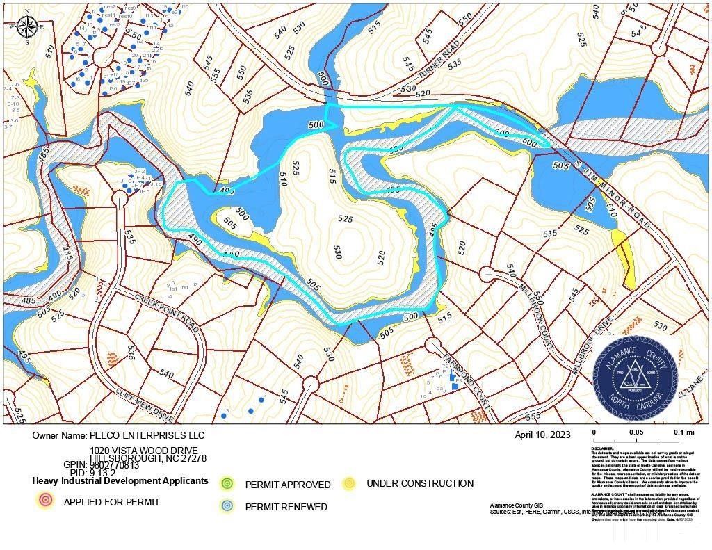 Mebane, Alamance County, NC Undeveloped Land, Lakefront Property ...