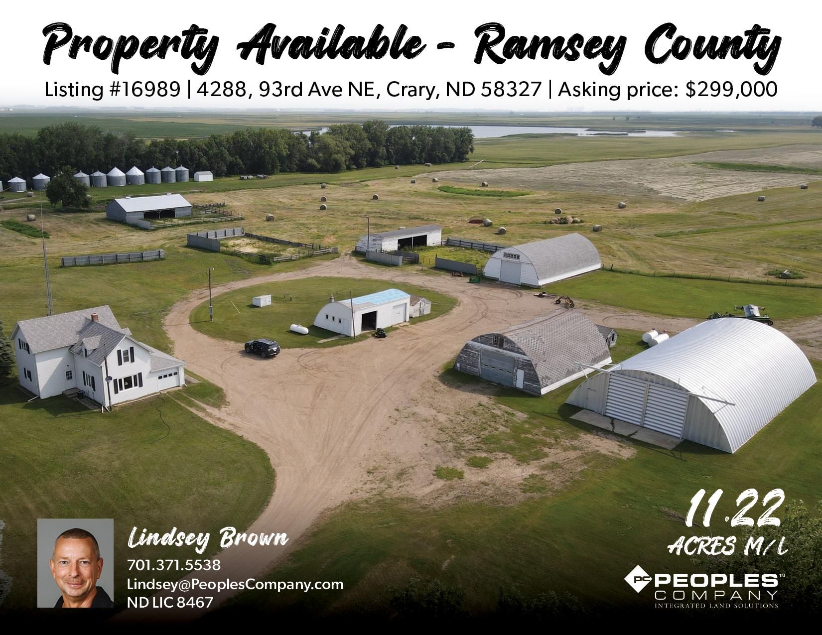 4288 93rd Avenue Northeast, Crary, ND 58327 | MLS: N/A | LandWatch