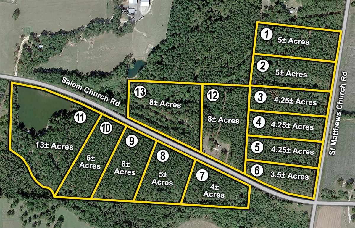 Metter, Candler County, GA Recreational Property, Undeveloped Land for ...