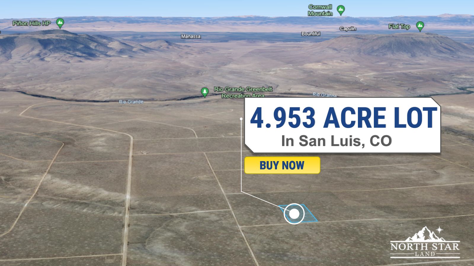 4.95 acres in San Acacio, CO, 81151 | MLS: 4.953 Acres Near The Rio ...