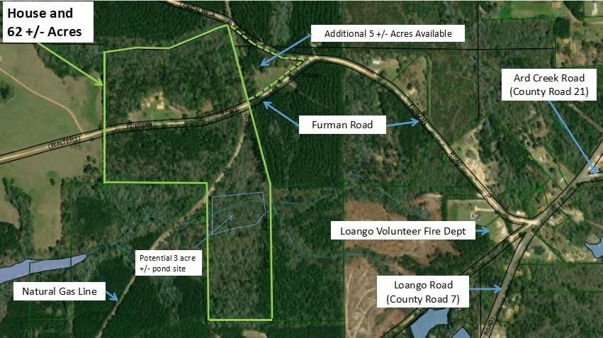 Red Level, Covington County, AL Hunting Property, House for sale ...