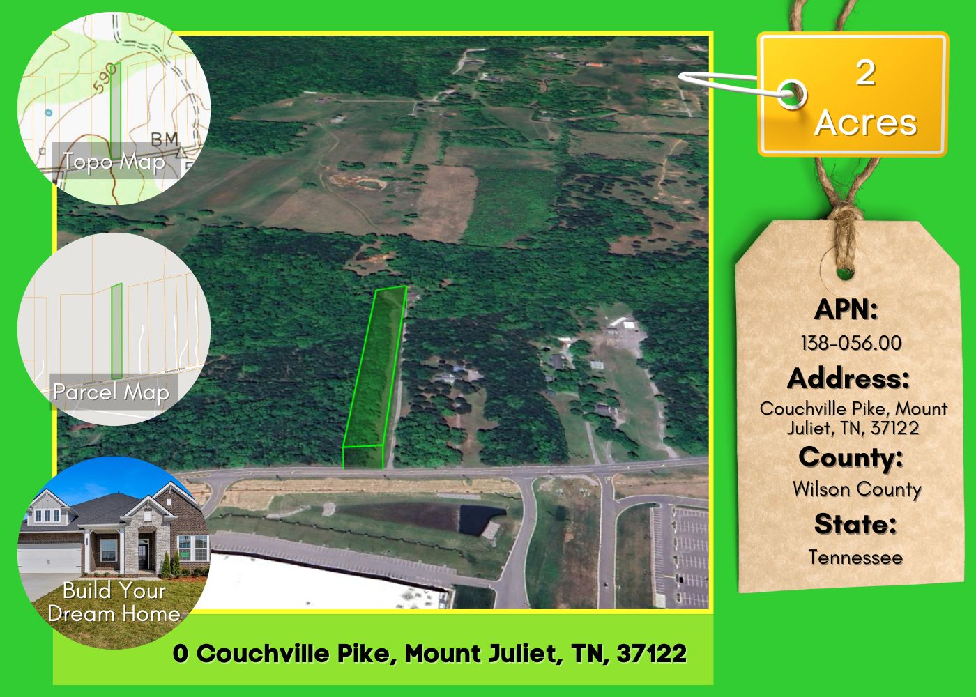 Couchville Pike, Mount Juliet, TN 37122 | LandWatch