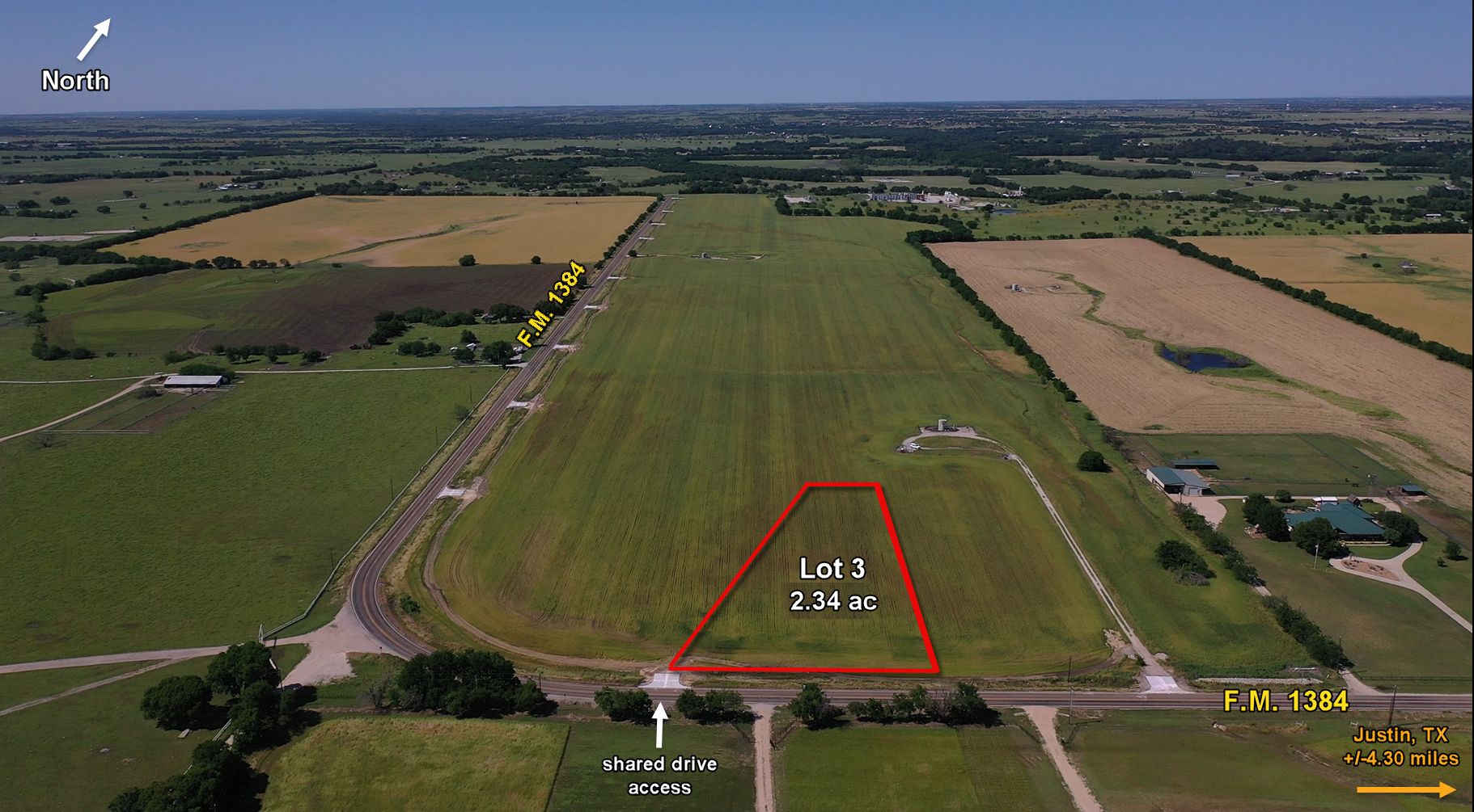 FM 1384, Justin, TX 76247 | MLS: 20664086 | LandWatch