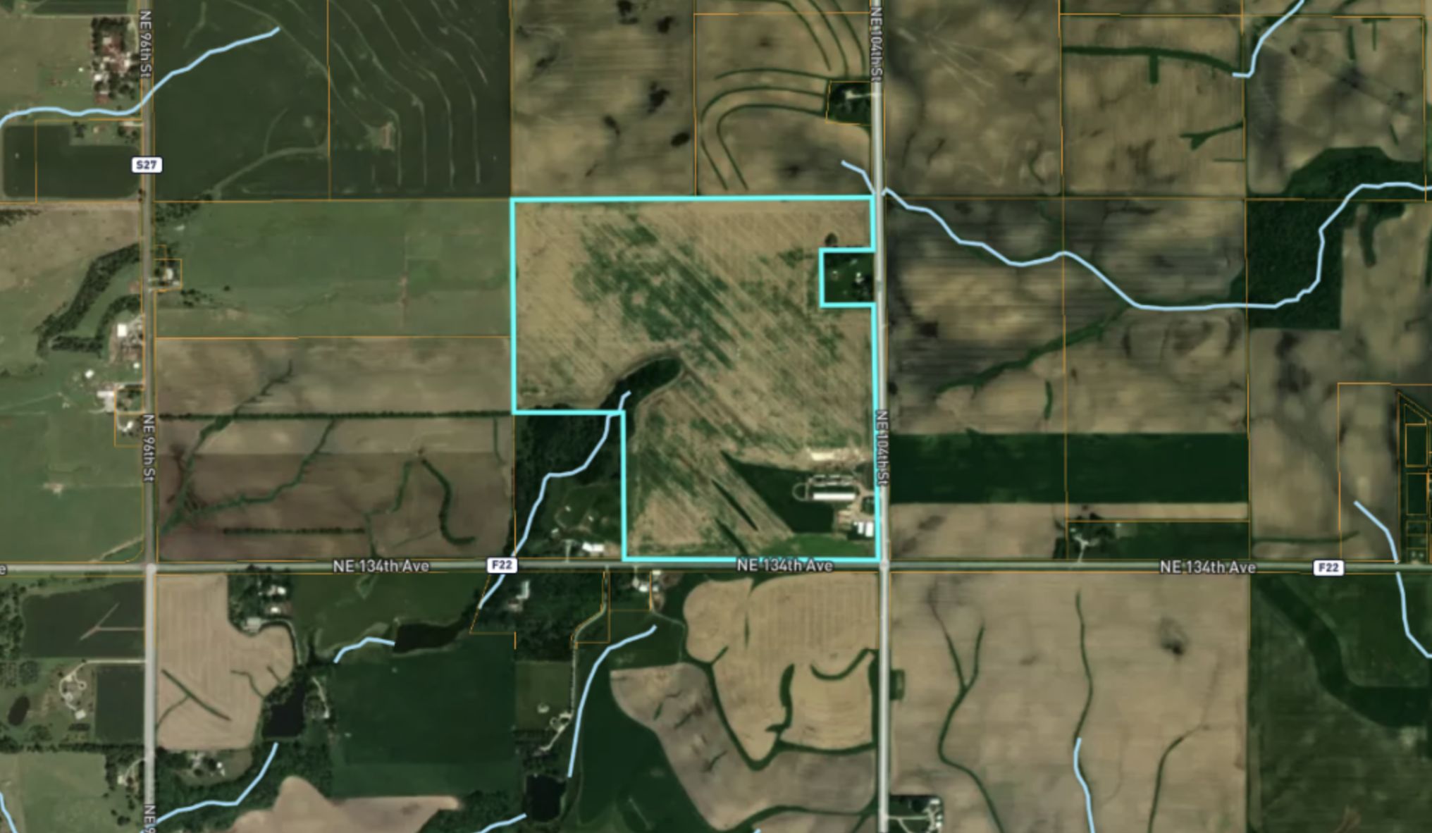 13726 NE 104th St, Maxwell, IA 50161 | MLS: 129.31 Acres in Polk County ...