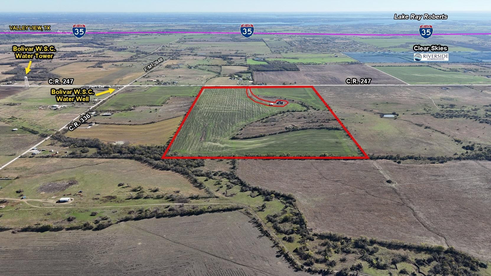 SWQ C.R. 247 & C.R. 336, Valley View, TX 76272 | LandWatch