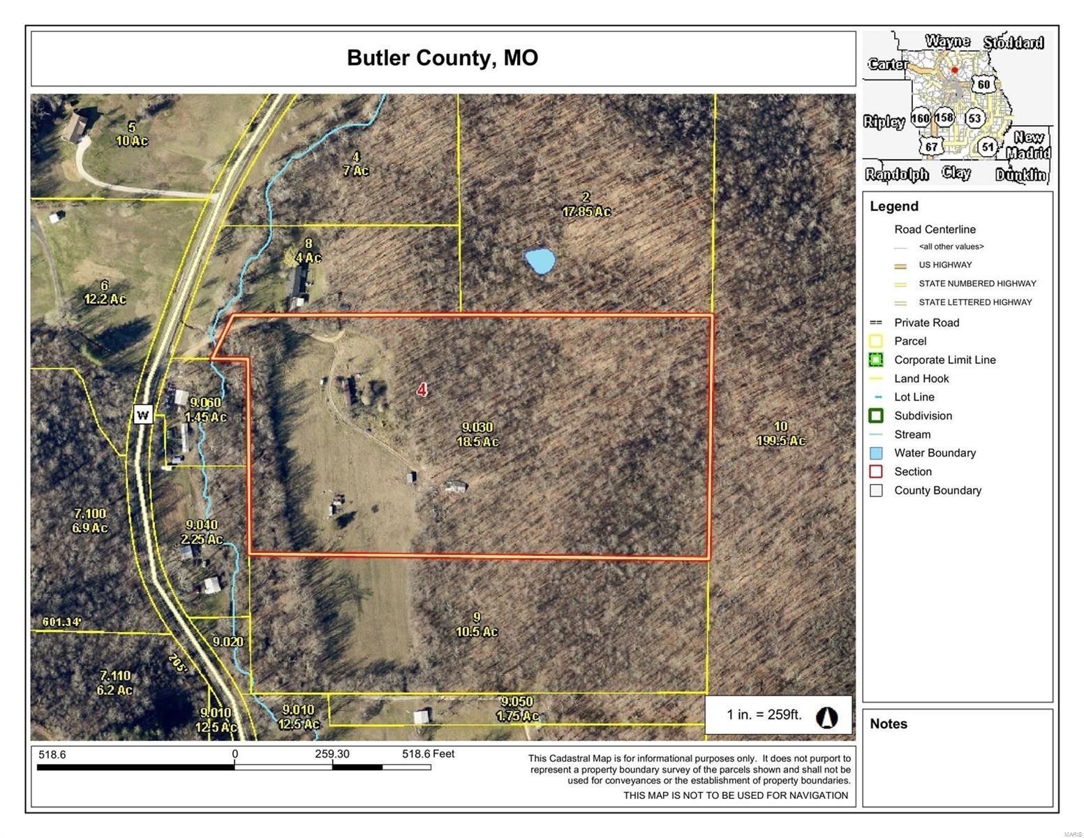 5000 Hwy W, Poplar Bluff, MO 63901 | MLS: 25005011 | LandWatch