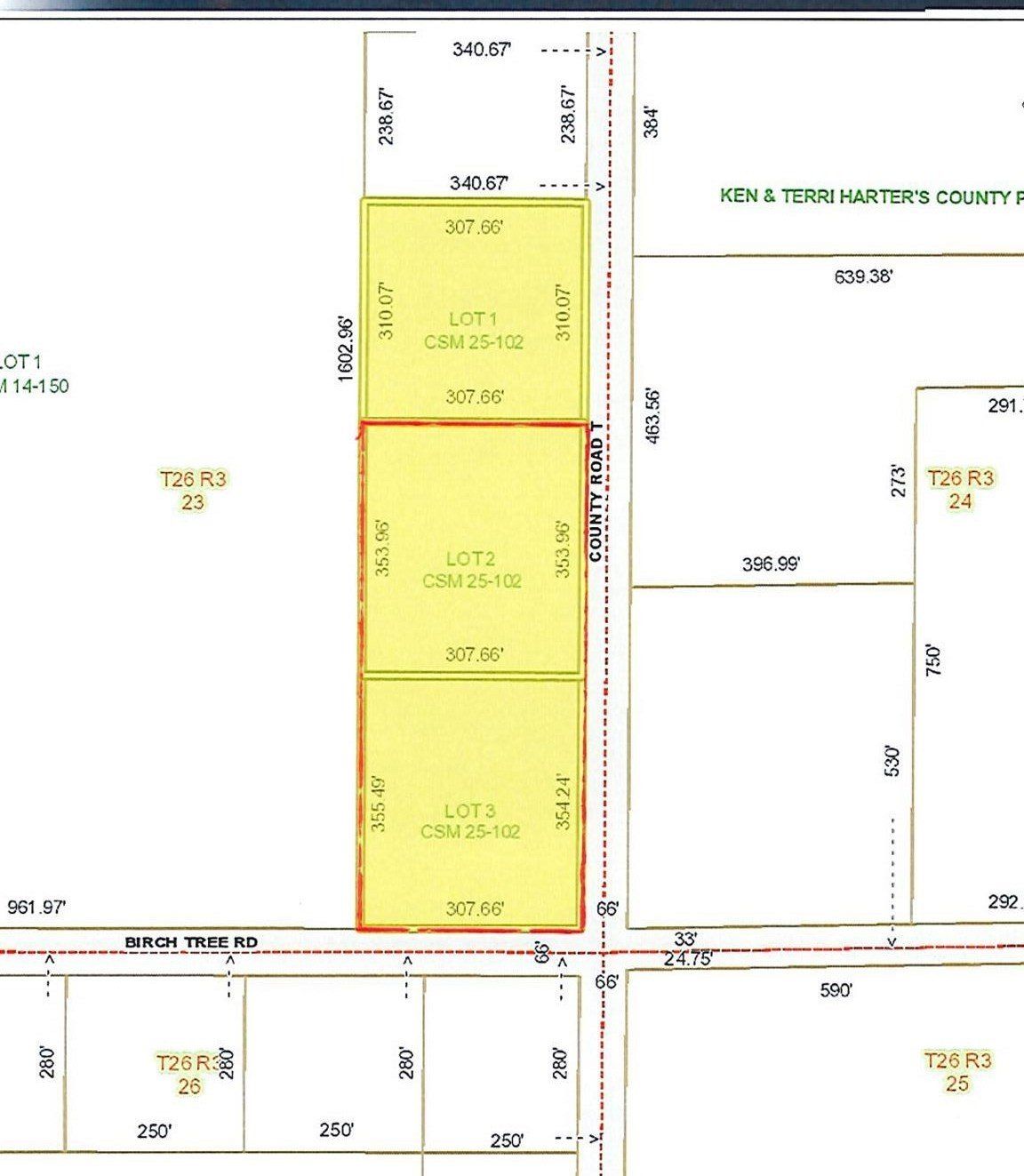 Lot 2 & Lot 3 COUNTY ROAD T, Marshfield, WI 54449 | MLS: 22500874 ...
