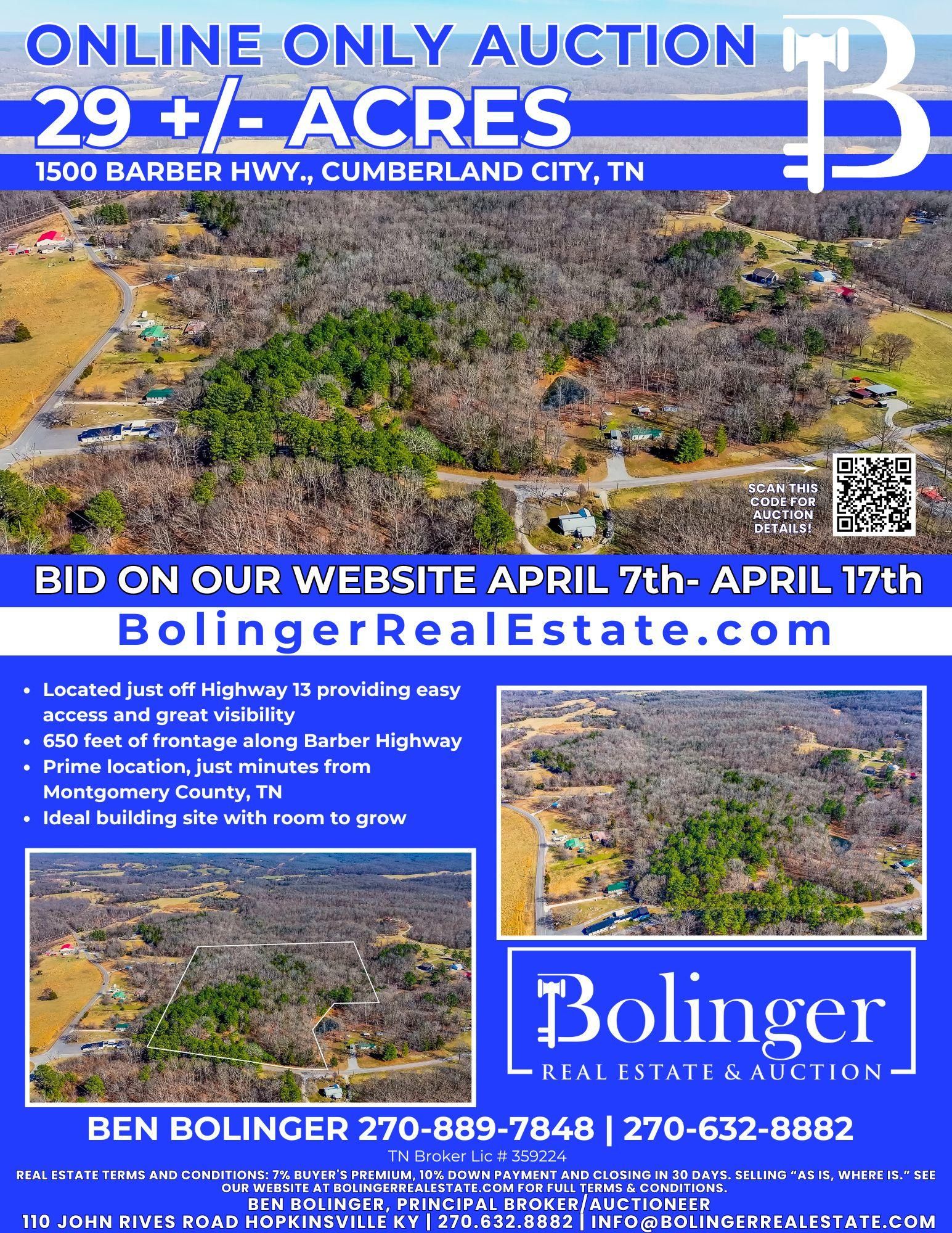 1500 Barber Hwy, Cumberland City, TN 37050 | LandWatch