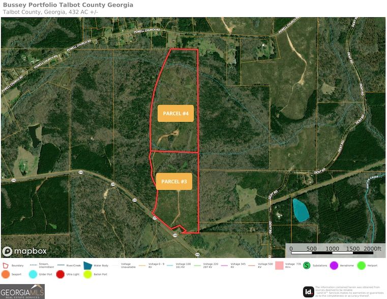 PARCEL #3 & #4 Tuck Persons Highway 104.4 ACRES, Talbotton, GA 31827 ...