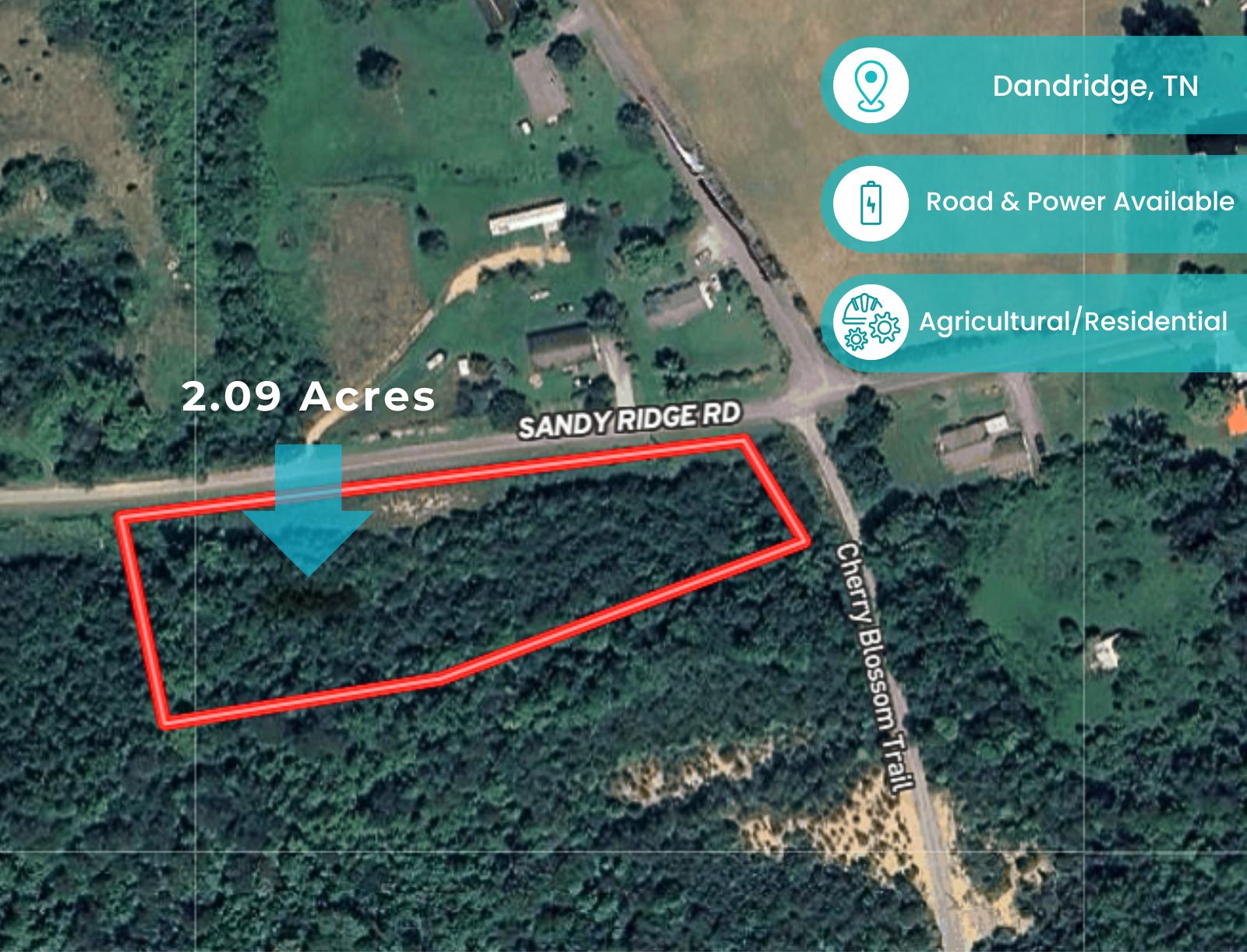 Sandy Ridge Rd, Dandridge, TN. 37725, Dandridge, TN 37725 | LandWatch