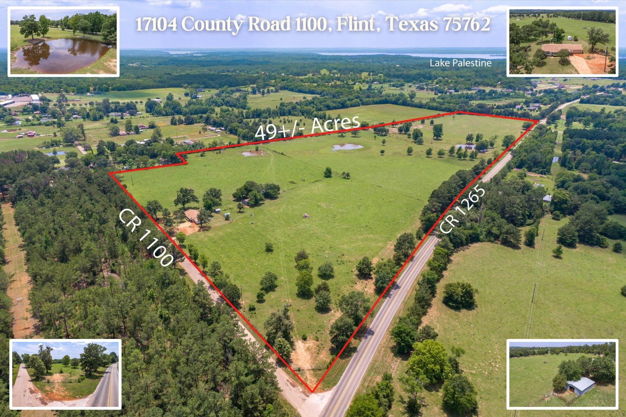 17104 County Rd 1100, Flint, TX 75762 | MLS: 21051974 | LandWatch